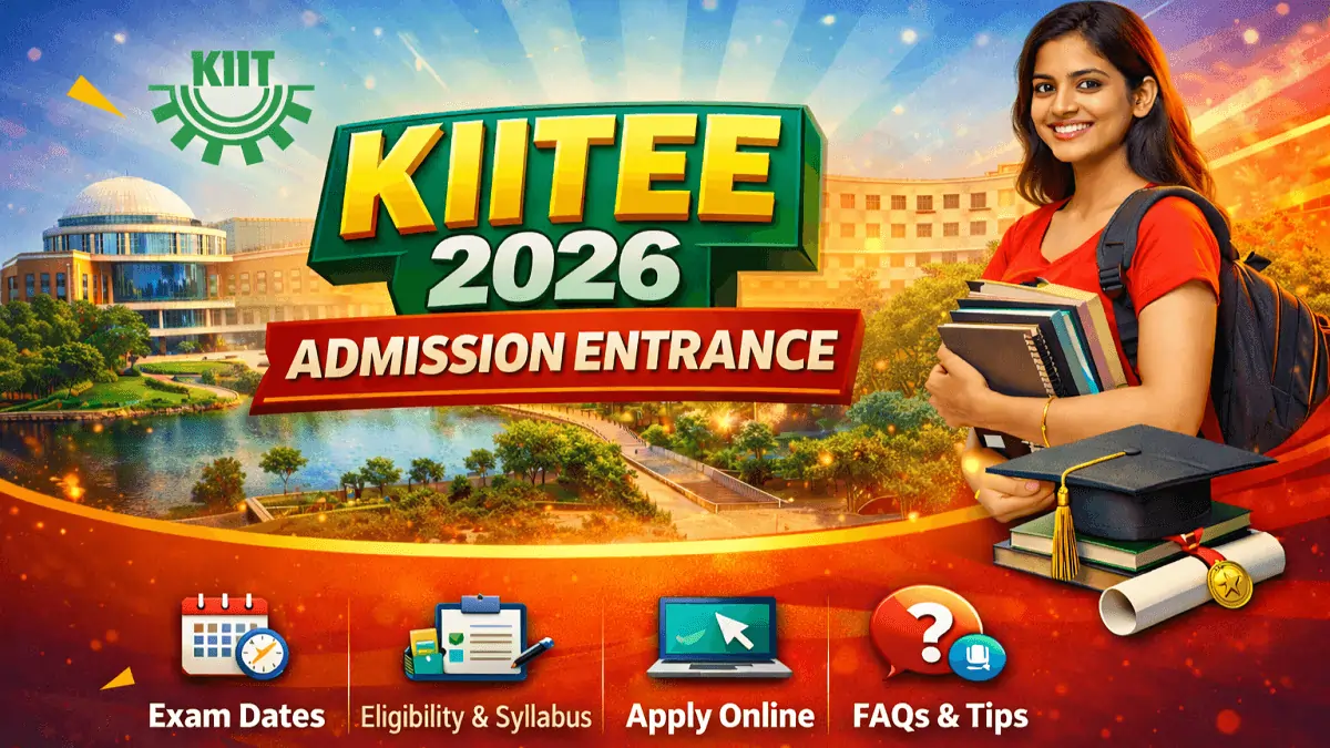 KIIT Admission Entrance Exam, KIITEE 2026: Eligibility, Application, Dates
